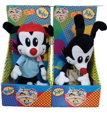 Animaniacs Wakko & Yakko Plush Toys Vintage 1995 Play By Play Toys | eBay