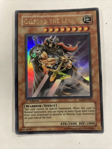 Yugioh Gilford The Legend 1st Edition SD5 EN001 LP FOIL Card | eBay