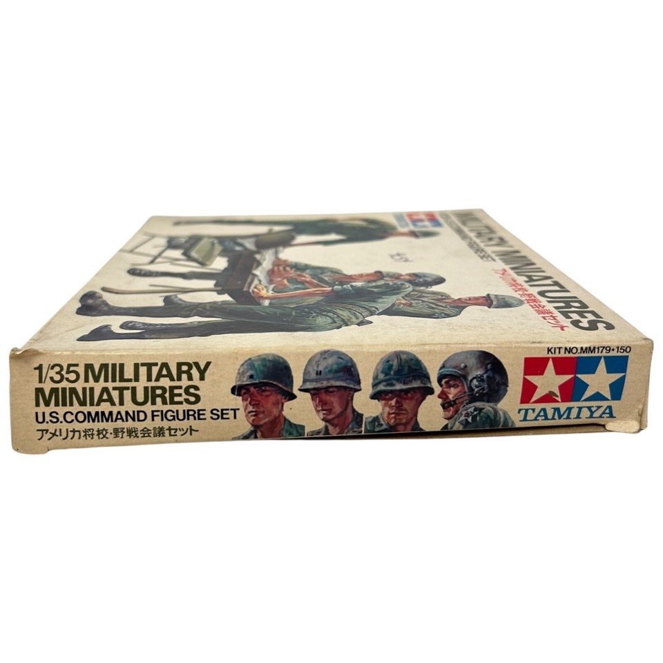 Tamiya US Command Figure Set 1/35 Scale Model Kit Japan Open Box | eBay