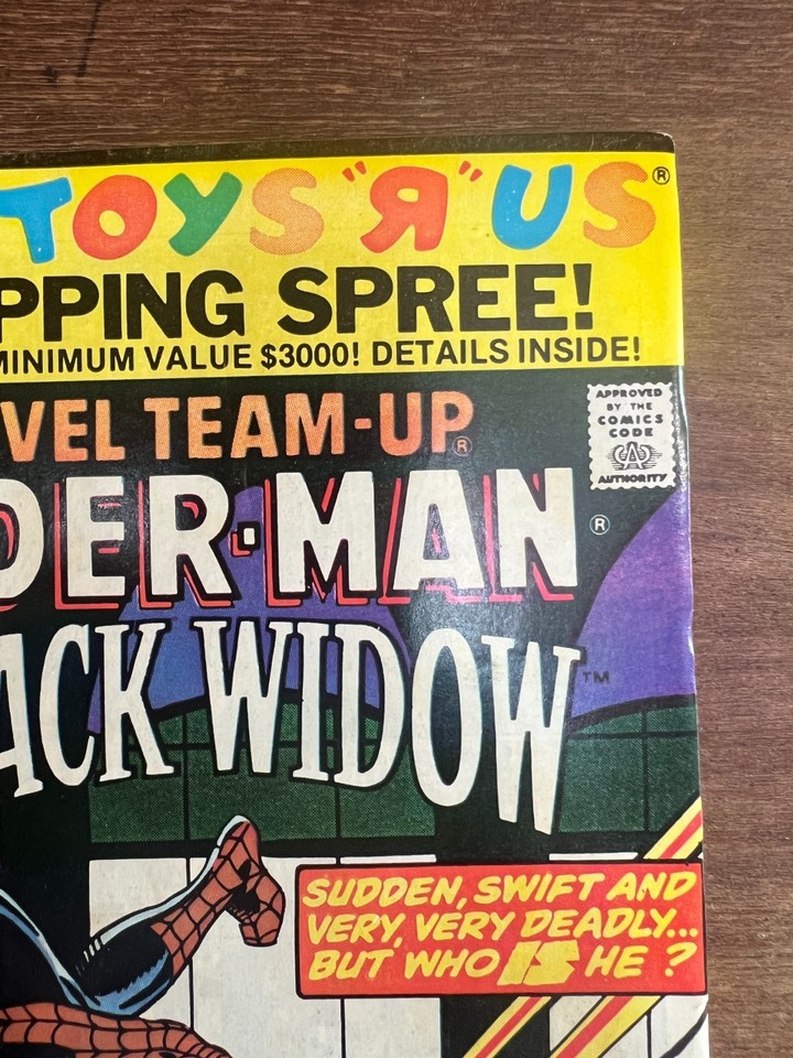 Marvel Team Up 98 Marvel Comics Spider-Man Black Widow Marv Wolfman ...