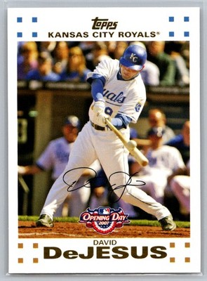 David DeJesus 2007 Topps Opening Day Kansas City Royals 162 | eBay
