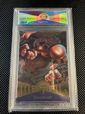 Juggernaut 1995 Marvel Metal DGA PC Slab | eBay
