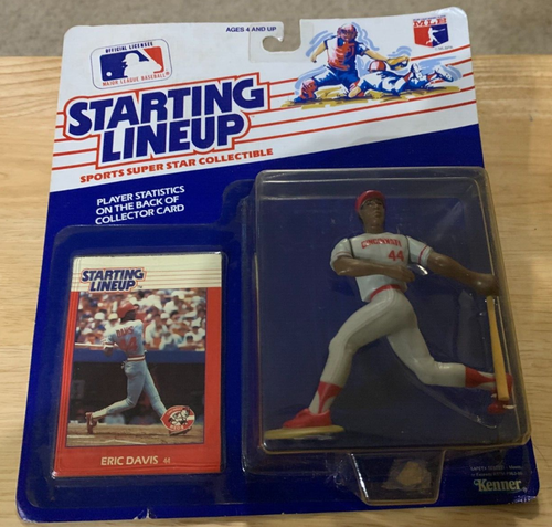 1988 KENNER STARTING LINEUP MLB ERIC DAVIS CINCINNATI REDS | eBay