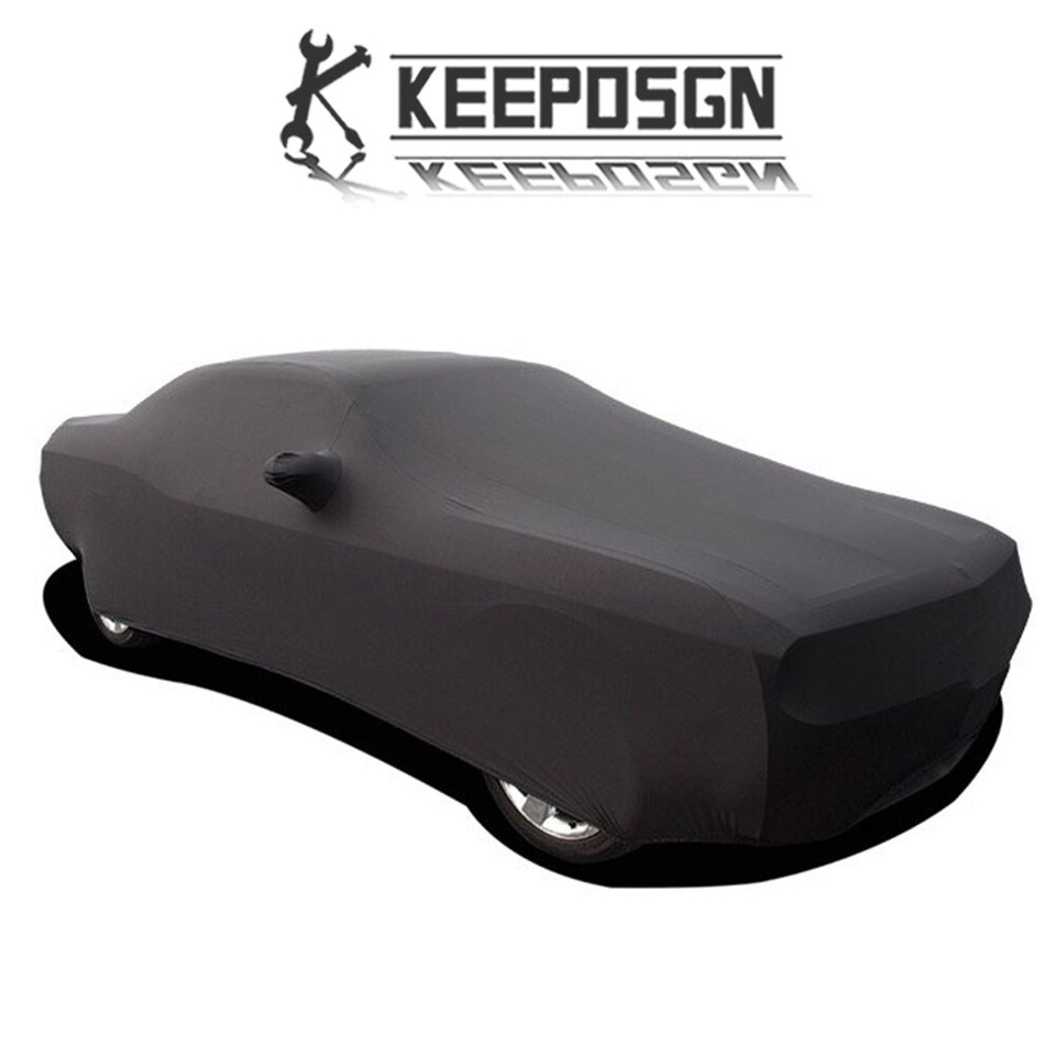 For Dodge Challenger Indoor Soft Stretch Car Cover Scratch Dust UV ...