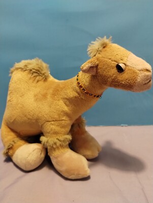 Adorable Camel Plush 12" w/Jeweled Choker/Necklace Stuffed Animal Toy ...