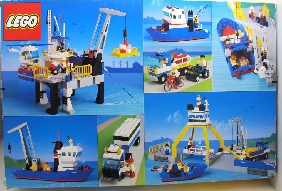 LEGO 6541 Intercoastal Seaport - Complete With Instuctions - Boxed ...