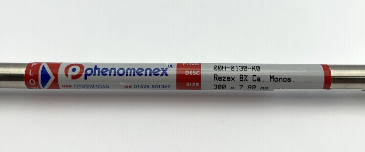 Phenomenex Reze Ca Monos 300x7.8mm 00H-0130-K0 ( - ) for sale online | eBay