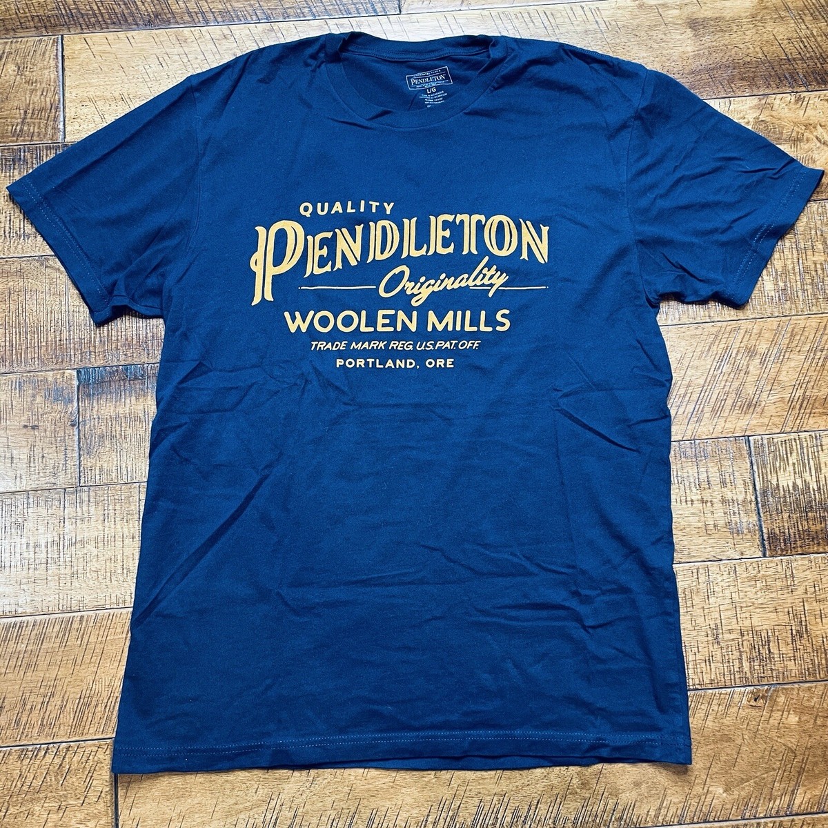 Logotipo Da Pendleton Woolen Mills American Woolen Building Hi Res