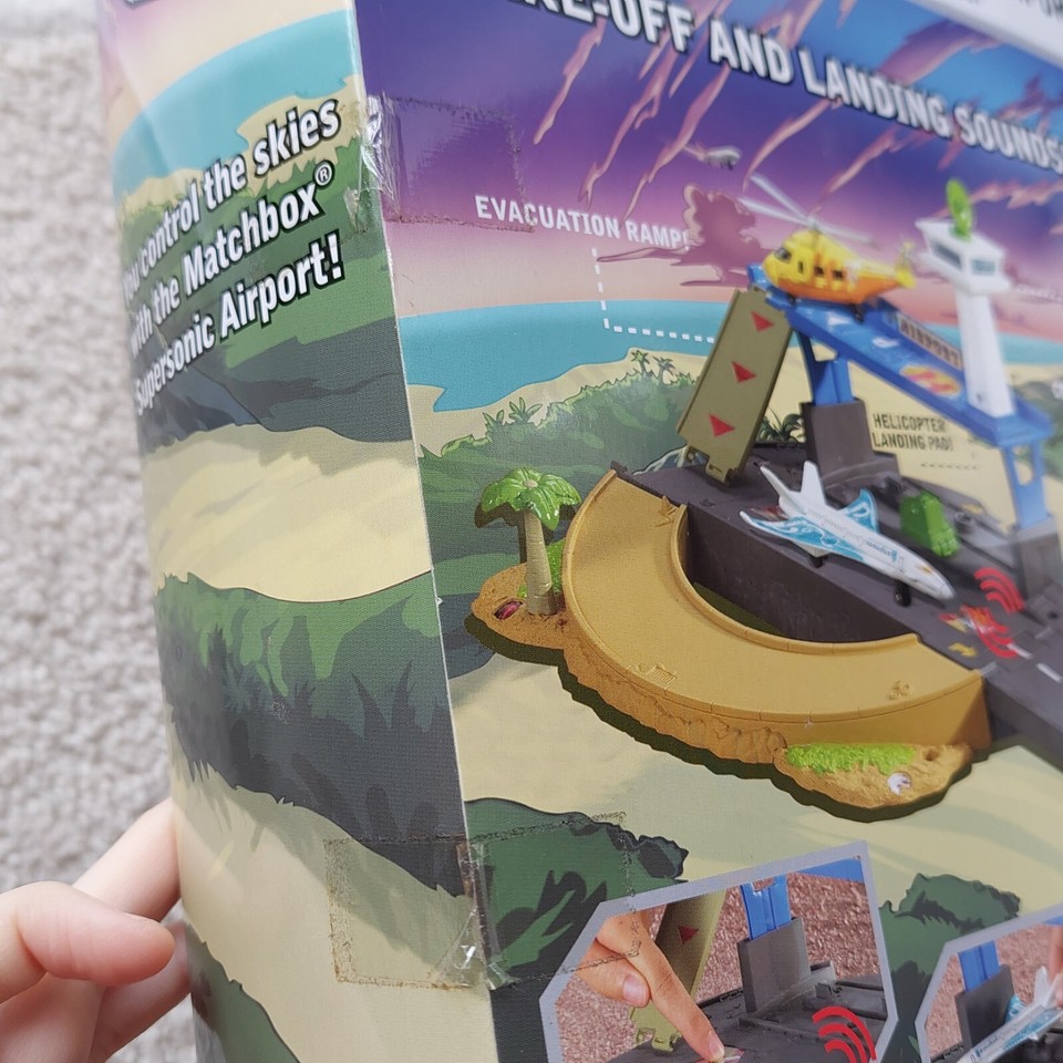 Matchbox Mattel Sky Busters Supersonic Airport Playset 2008 Retired ...