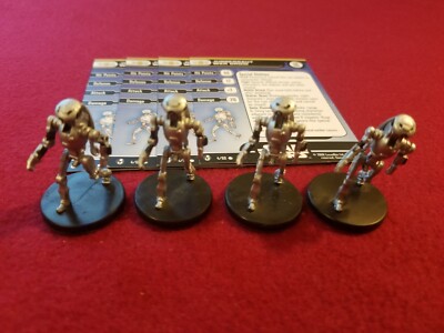 Star Wars Miniatures Knights Old Republic 04 CLEARANCE x4 Juggernaut ...