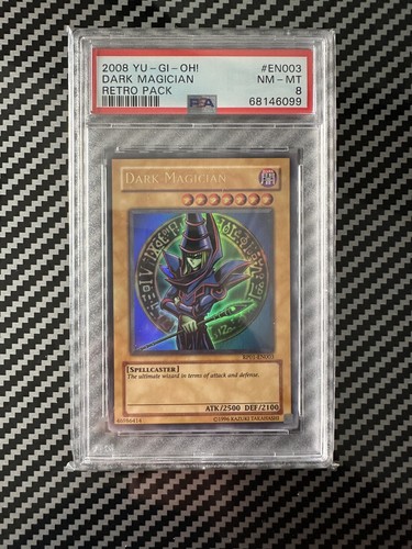 Yu-Gi-Oh Dark Magician Retro Pack 1 PSA 8 | eBay