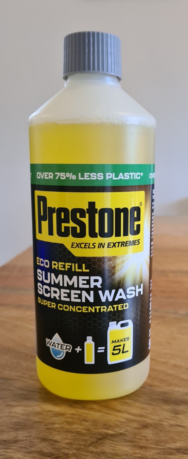 Prestone Eco Refill Summer Screenwash Concentrate Super Concentrated ...