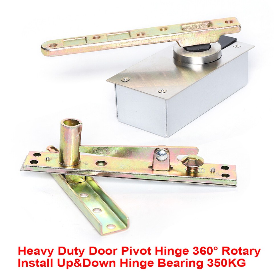 Heavy Duty Door Pivot Hinge,360° Rotary Install Up&Down Hinge Bearing ...