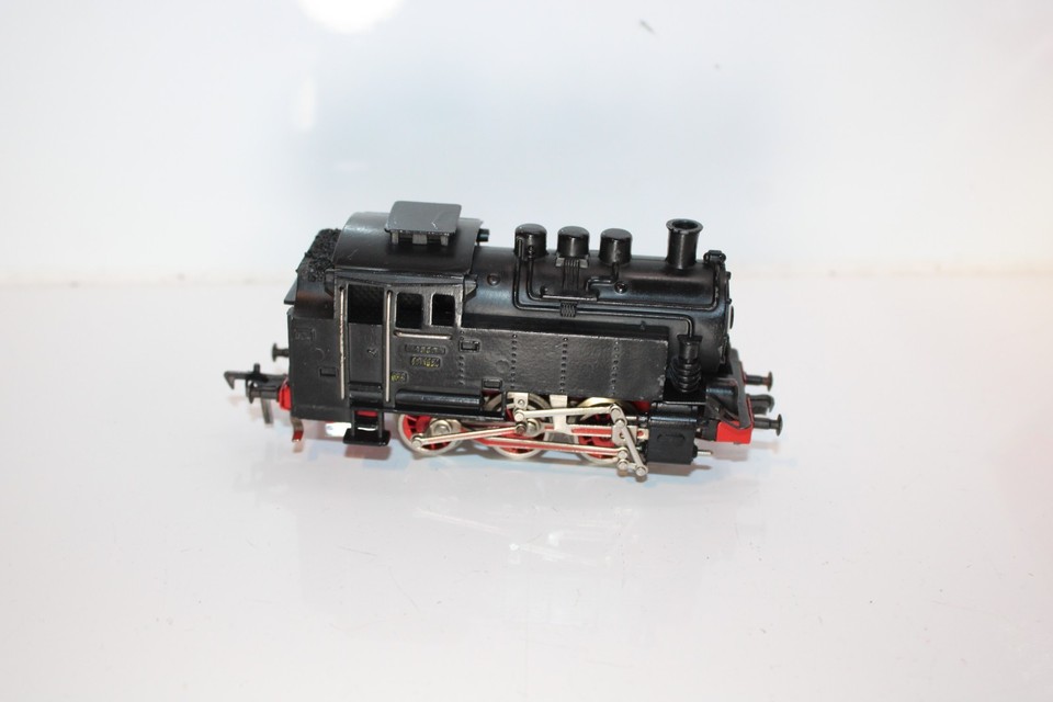 Fleischmann HO Vintage 1320 BR 80 Black 0-6-0T Steam Loco 80 1952 Non ...