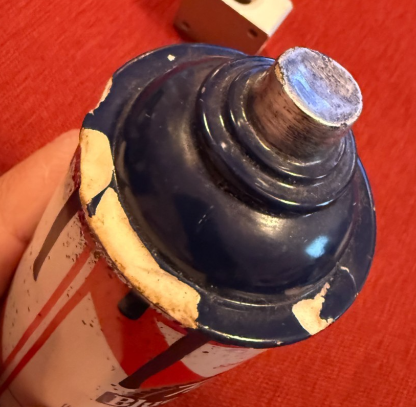 PABST BLUE RIBBON SPRAY PAINT RATTLE CAN ARTIST SERIES RARE BEER TAP ...