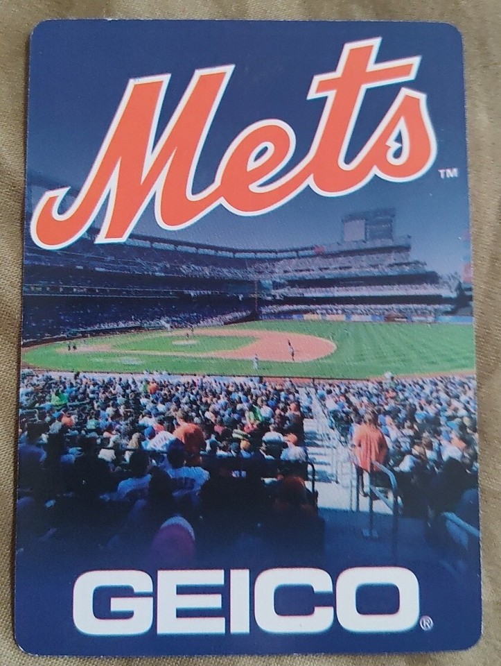 JAY HORWITZ AUTOGRAPHED SIGNED CARD NEW YORK METS GEICO PLAYING CARD ...