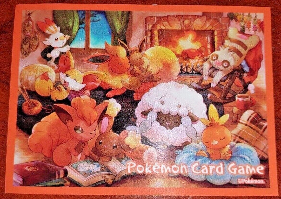 Honwaka Poka Poka Vulpix Pokemon Card Sleeve Deck Shield Single ...