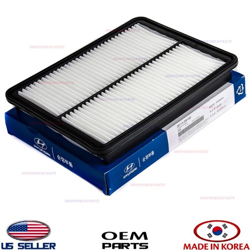 Genuine Engine Air Filter OEM 2013-2016 Santa Fe / 2014-2015 Sorento ...