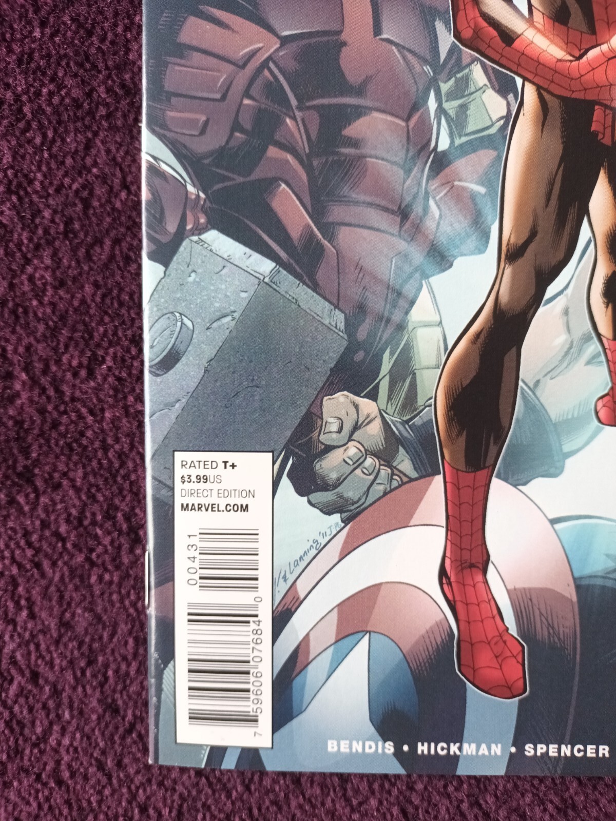 COMICS: ULTIMATE FALLOUT 4 SPIDER-MAN NO MORE 2011 2ND PRINT PICHELLI ...