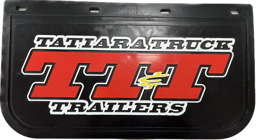 1 x TTT Truck mudflaps 24"X13", 61x33cm, Black, mud flap, anti spray | eBay