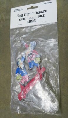 Great Debate Schylling's 1996 Political Tin Toy - Clinton v Dole ...