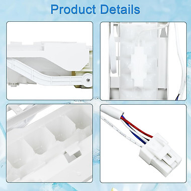 243297606 Refrigerator Ice Maker Compatible with Electrolux Frigidaire ...