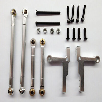 Metal Tie Rod Ball Joint Chassis Push Rod Set for Tamiya CC01 Pajero ...