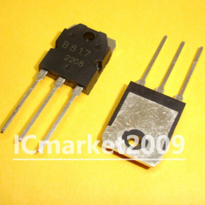 10 PCS 2SB817 TO-3P B817 Output Application Silicon NPN Power ...