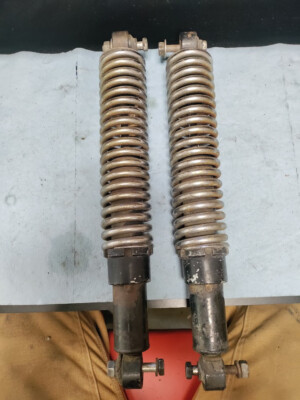 VINTAGE 1970S AFTERMARKET ADJUSTABLE 13" SHOCKS FOR JAPANESE ...