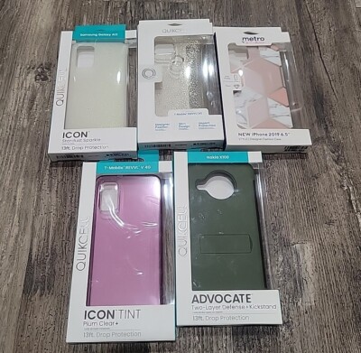 Lot Of 5 Quikcell Phone Cases IPhone Nokia X100 Revvl Cell Phone Cases ...