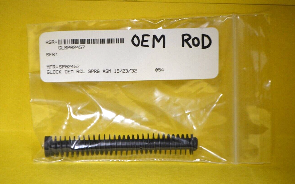 GLOCK OEM Factory Guide Rod Recoil Spring Assembly Gen 3 Glock 32 ...
