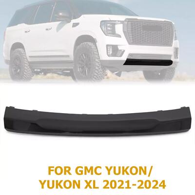 Black Front Bumper Lower Panel Trim Valance For GMC Yukon XL Denali ...