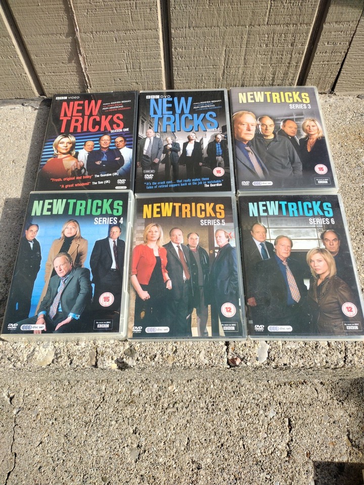 Lot 6 New Tricks DVD Sets Complete Series 1 2 3 4 5 6 VG Cnd Fast Ship ...