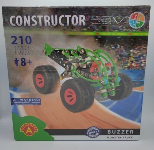 Stem Kit Constructor Buzzer Monster Truck Build Your Own Toy Brand New ...