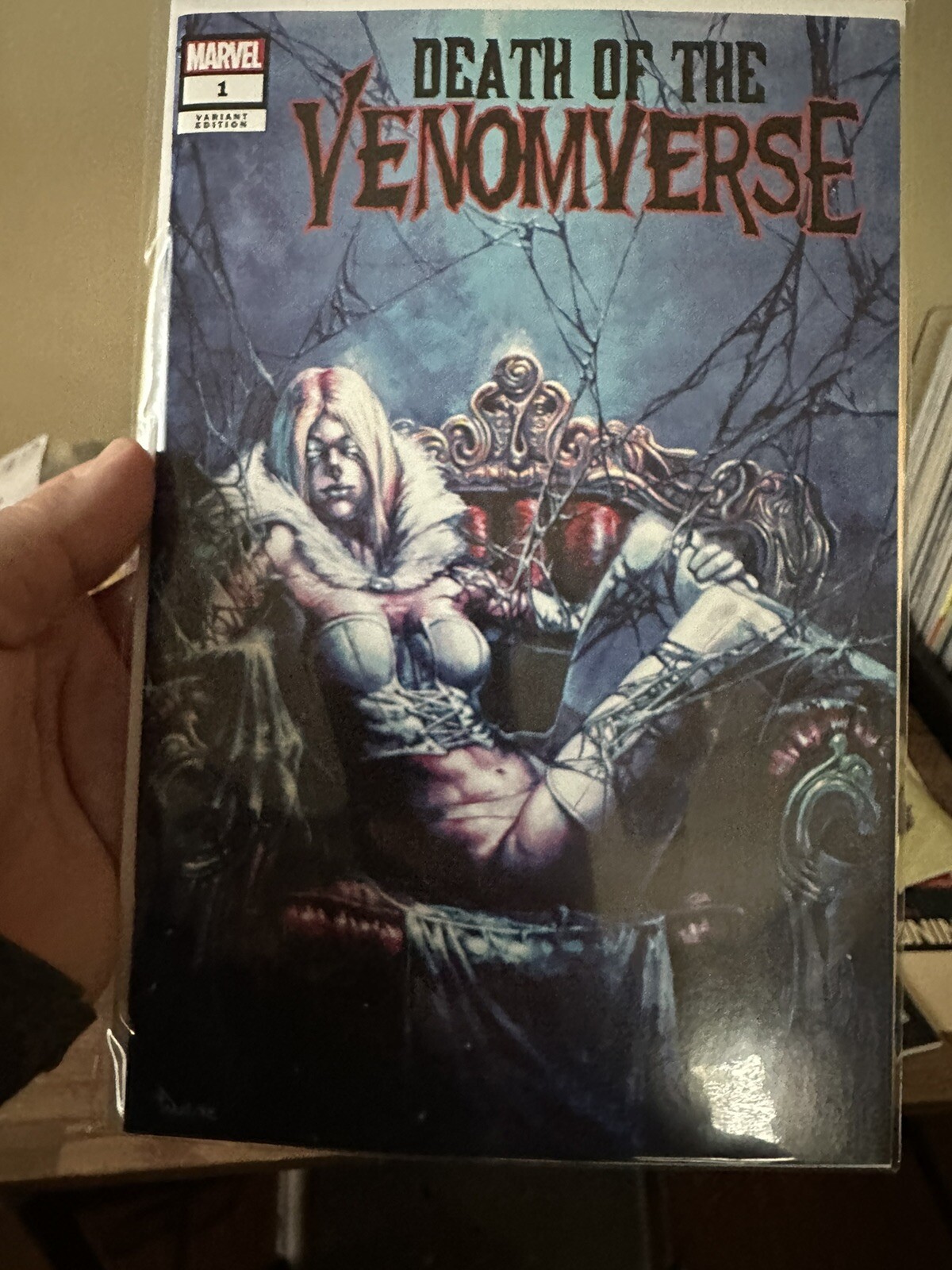 Death of the Venom-Verse #1 Davide Paratore Variant 2023 NM- | eBay