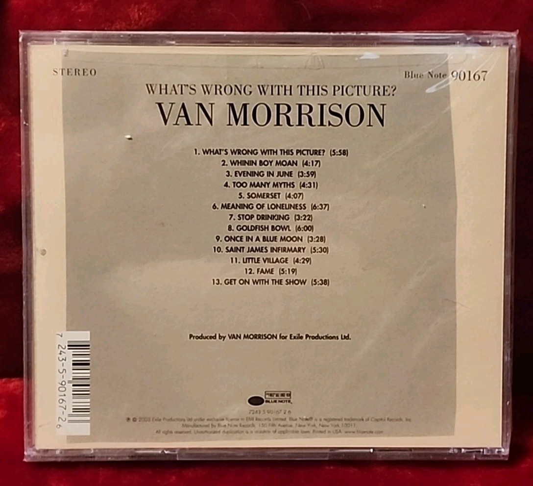 Van Morrison What's Wrong with This Picture CD - BRAND NEW SEALED! | eBay