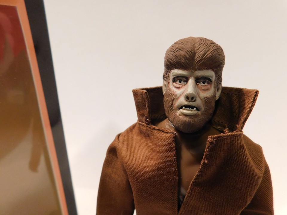 Mego 8" Action Figure Custom Wolfman Remco Boxed Universal Monsters ...