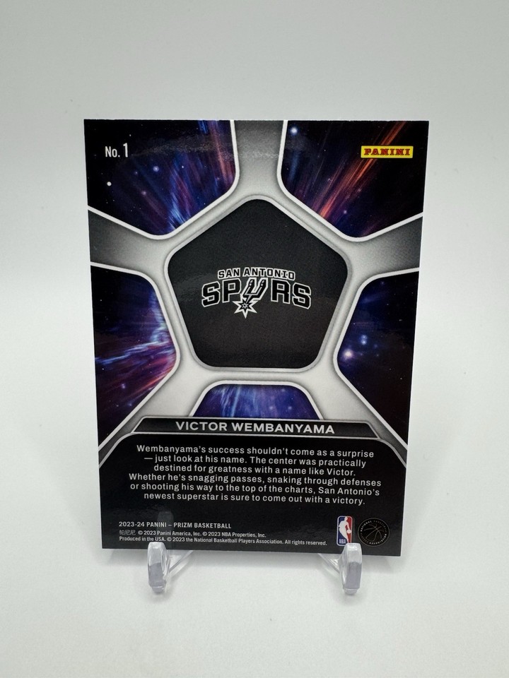 2023-24 Panini Prizm - Deep Space Victor Wembanyama #1 (RC) | eBay