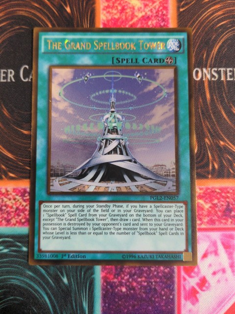 Yu-Gi-Oh! TCG The Grand Spellbook Tower Premium Gold: Return of the ...