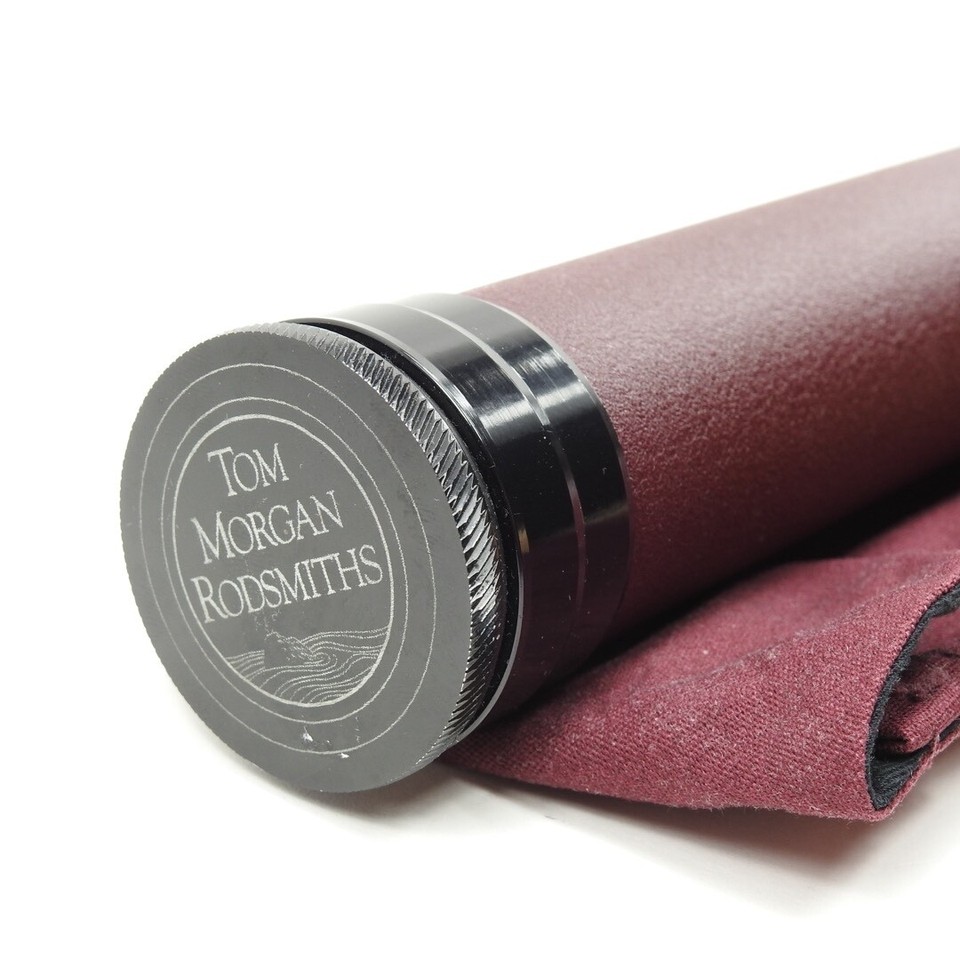 Custom-Built Tom Morgan Rodsmiths Fiberglass Fly Rod. 8’ 3”. 5-6wt. W ...