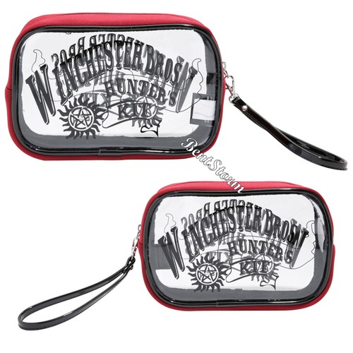 Supernatural Winchester Brothers Hunters Kit Cosmetic Make-Up Tote Bag ...