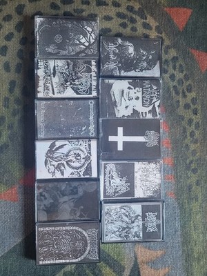 Black Metal Cassette Demo Lot - Dissection, Kvist, Countess, Crucifier ...