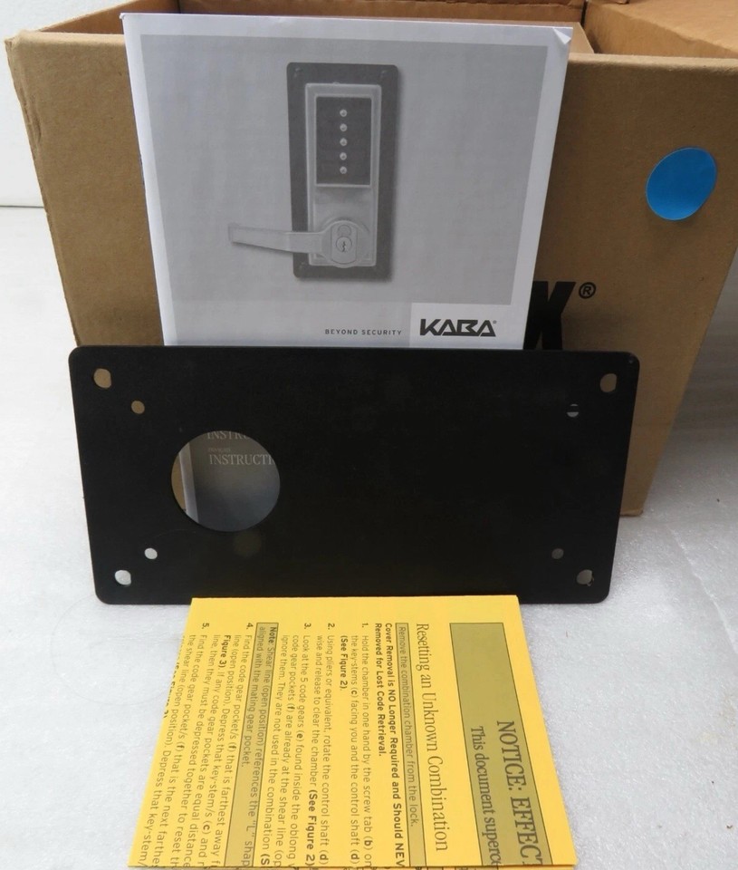 Kaba Simplex LRP1020B-26D-41 Mechanical Pushbuttom Trim Satin Chrome | eBay