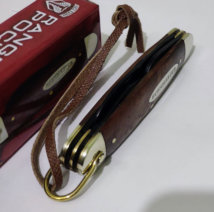 BUSHMASTER CAMP KING HOBO HUNTING POCKET KNIFE SCOUT W/ BAIL AWL !!! | eBay