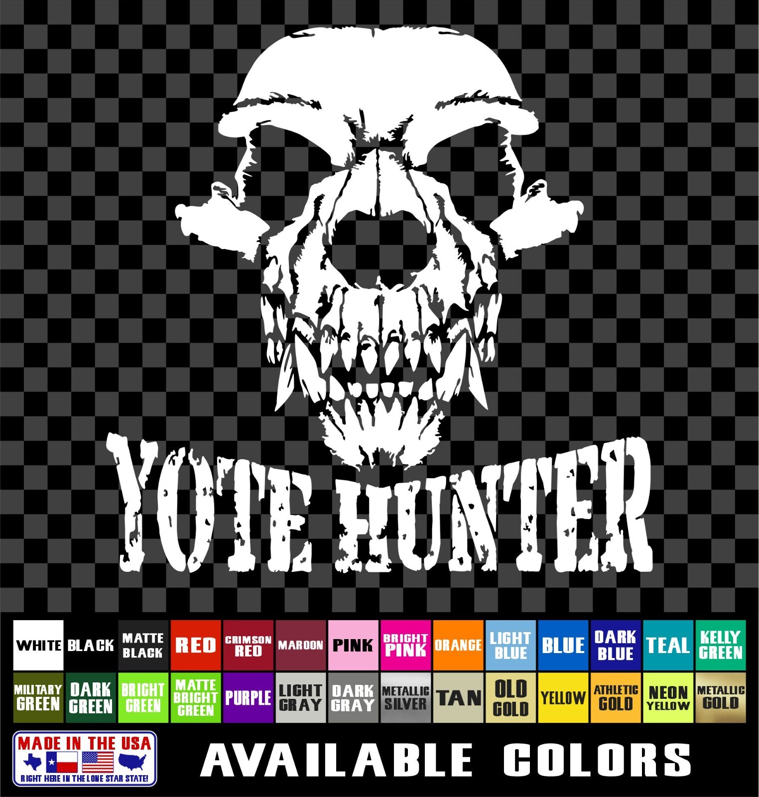 Predator Hunter Decals