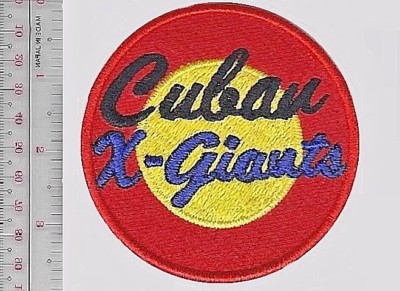 Baseball & US Negro League Teams Cuban X Giants Patch NO TARIFF | eBay
