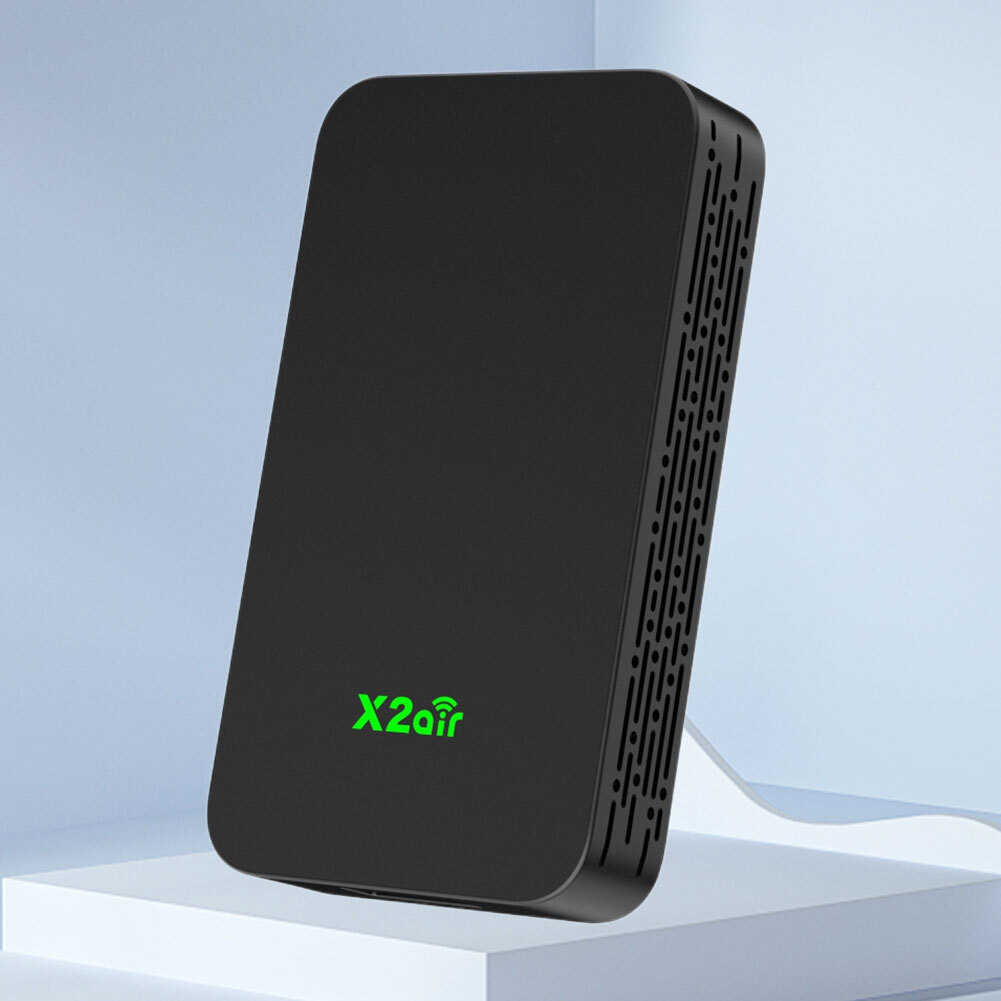 2Pcs Car Navigation Box Wireless AI Box for Wired Carplay Android Auto ...