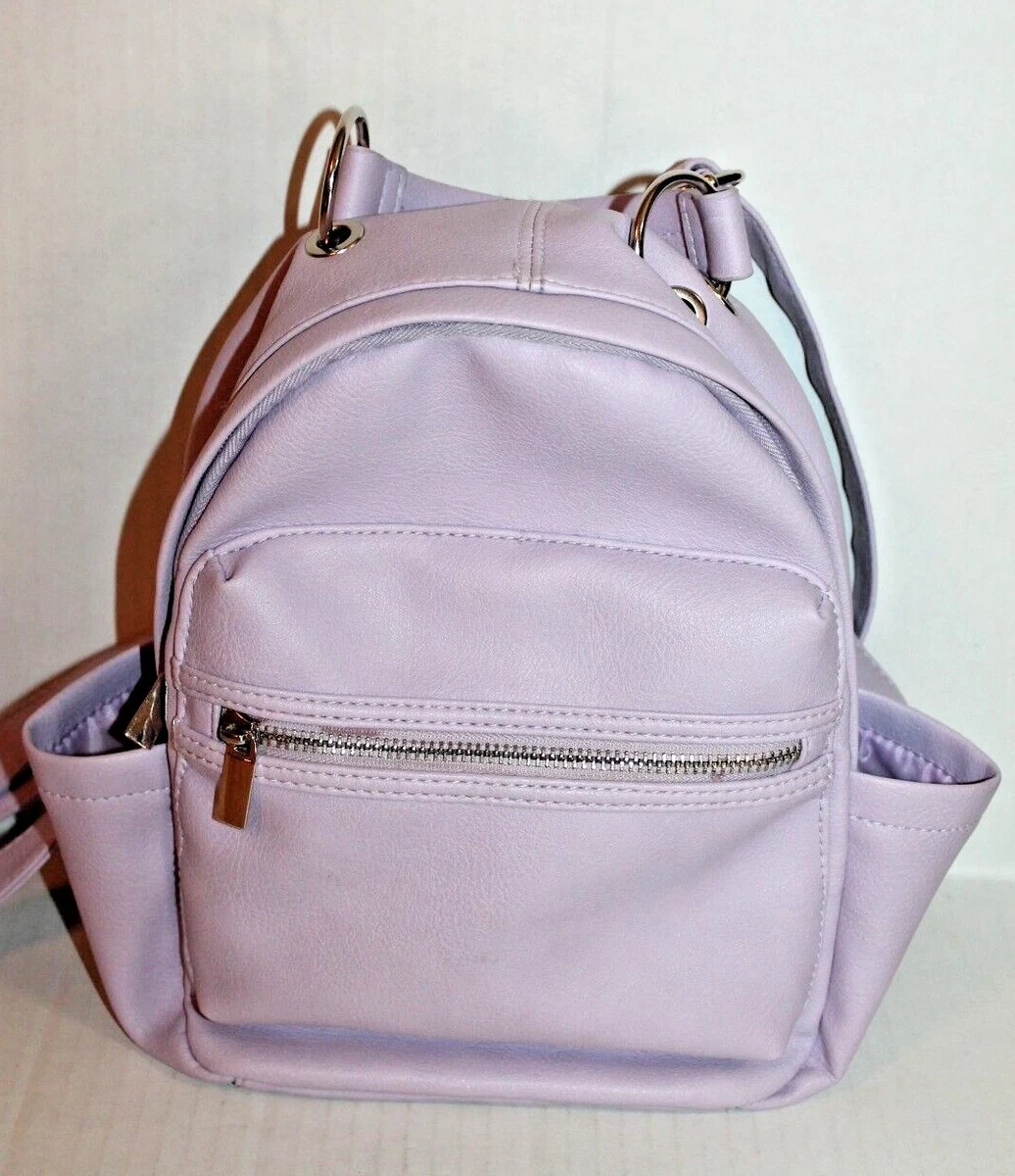 Purple Backpack Purse