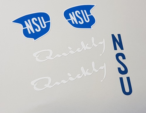 NSU Quickly N S Urquickly * Aufkleber SET * Sticker Logo Abziehbilder | eBay.de