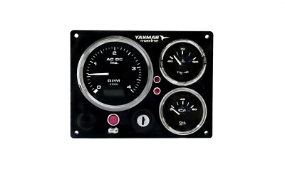 YANMAR Diesel Engine Marine Instrument Panel B Type Magnetic Pick Up ...